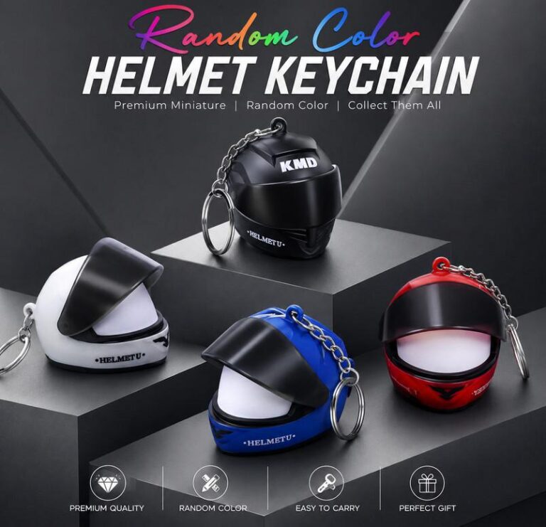 HELMET KEYCHAIN - Gifty Garage